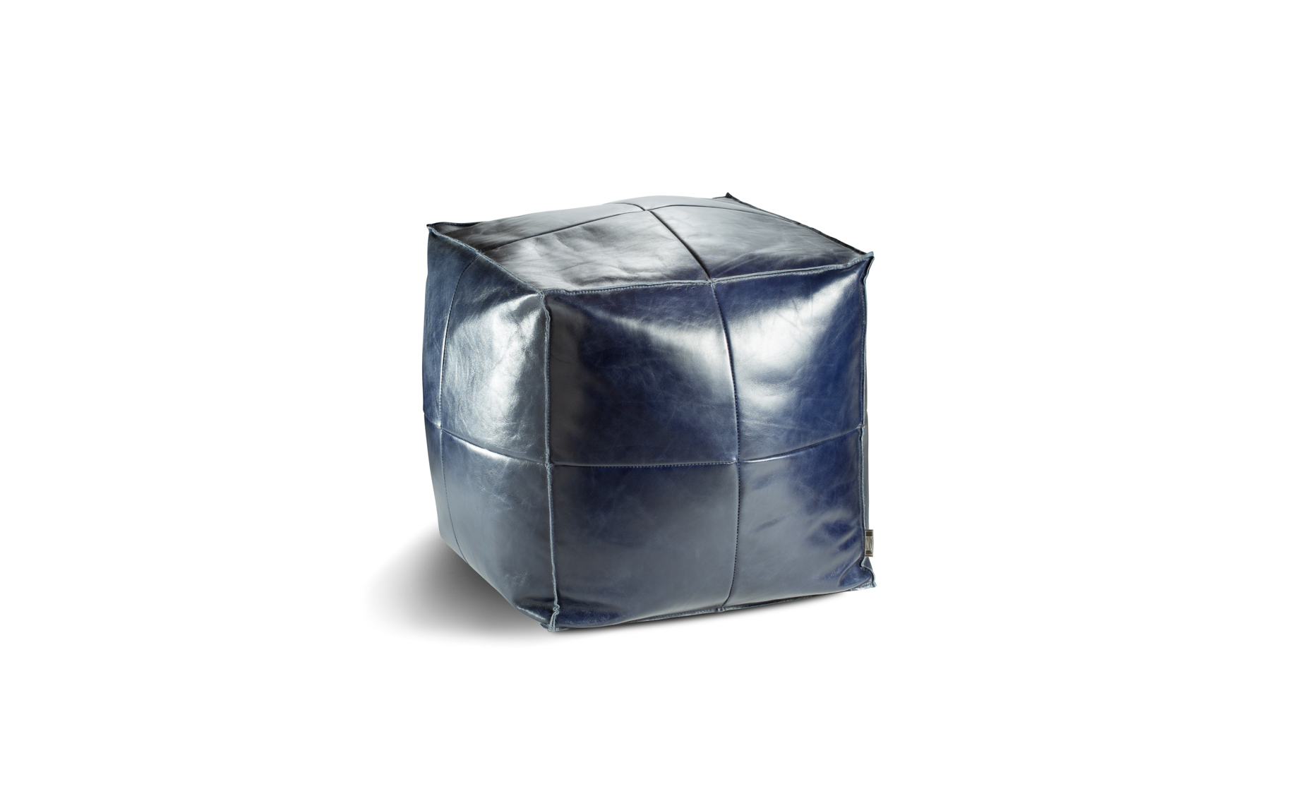 Blue Pouffe - NISO Luxury Furniture Gallery Tel Aviv